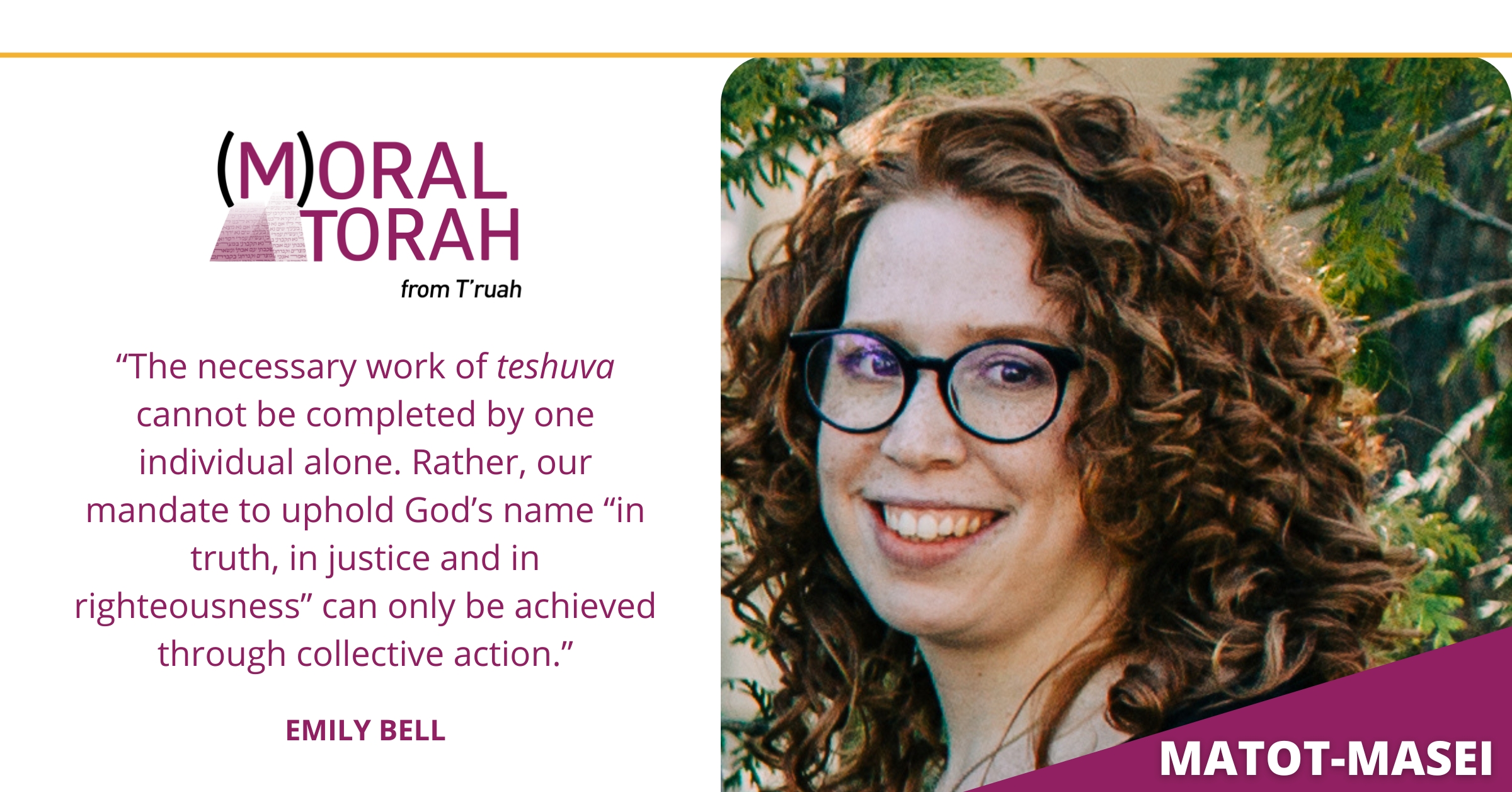 Together Toward Redemption: Matot-Masei and the Nine Days | T'ruah