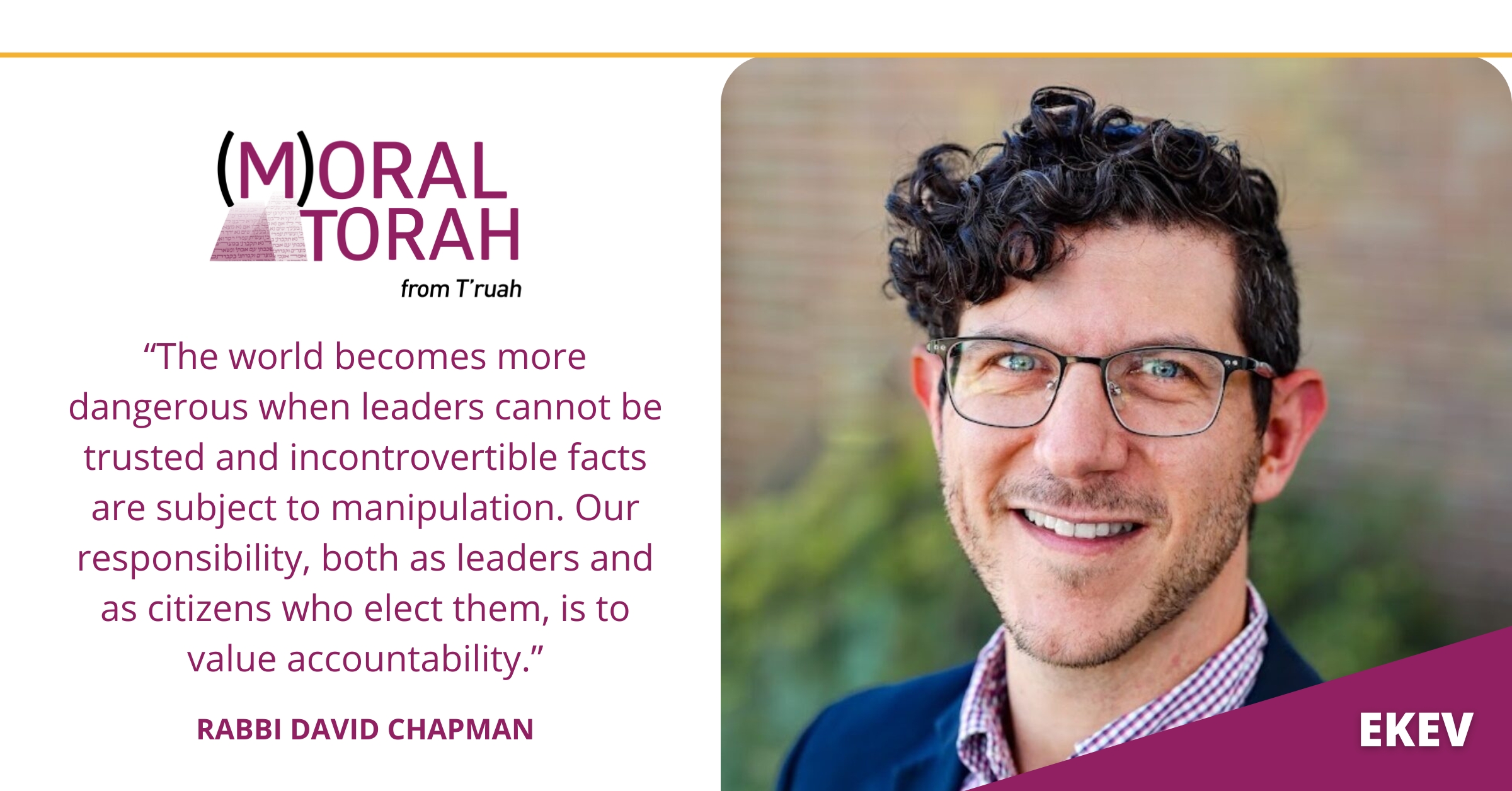 Ekev: When Our Leaders Gaslight Us | T'ruah