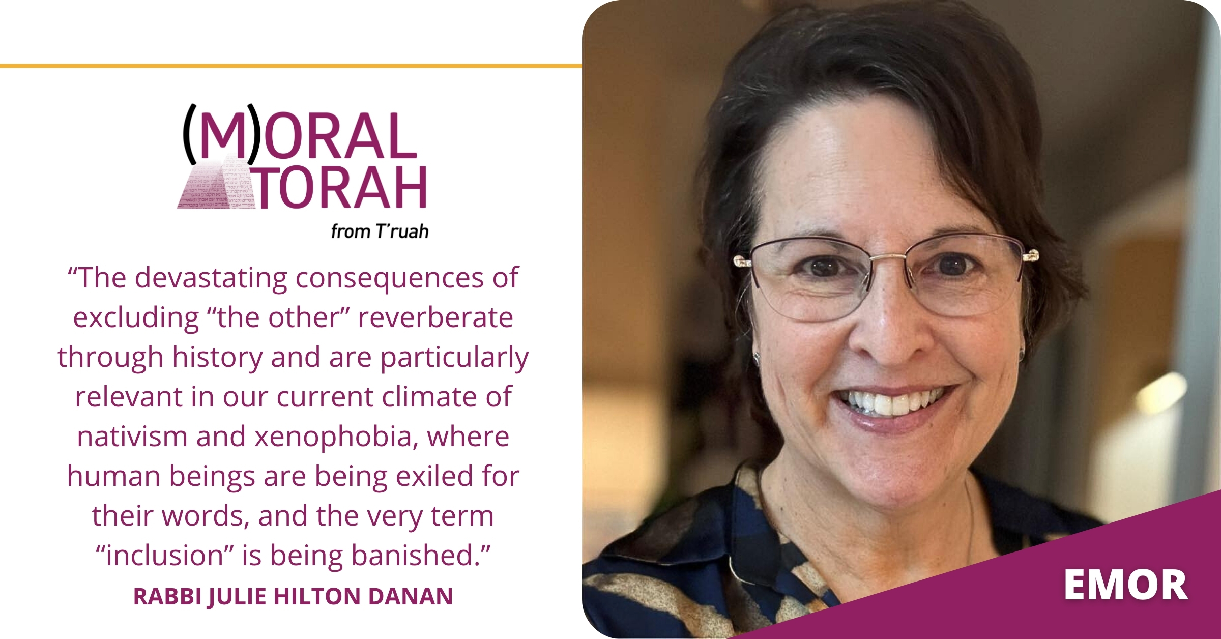 Emor: Insiders and Outsiders | T'ruah