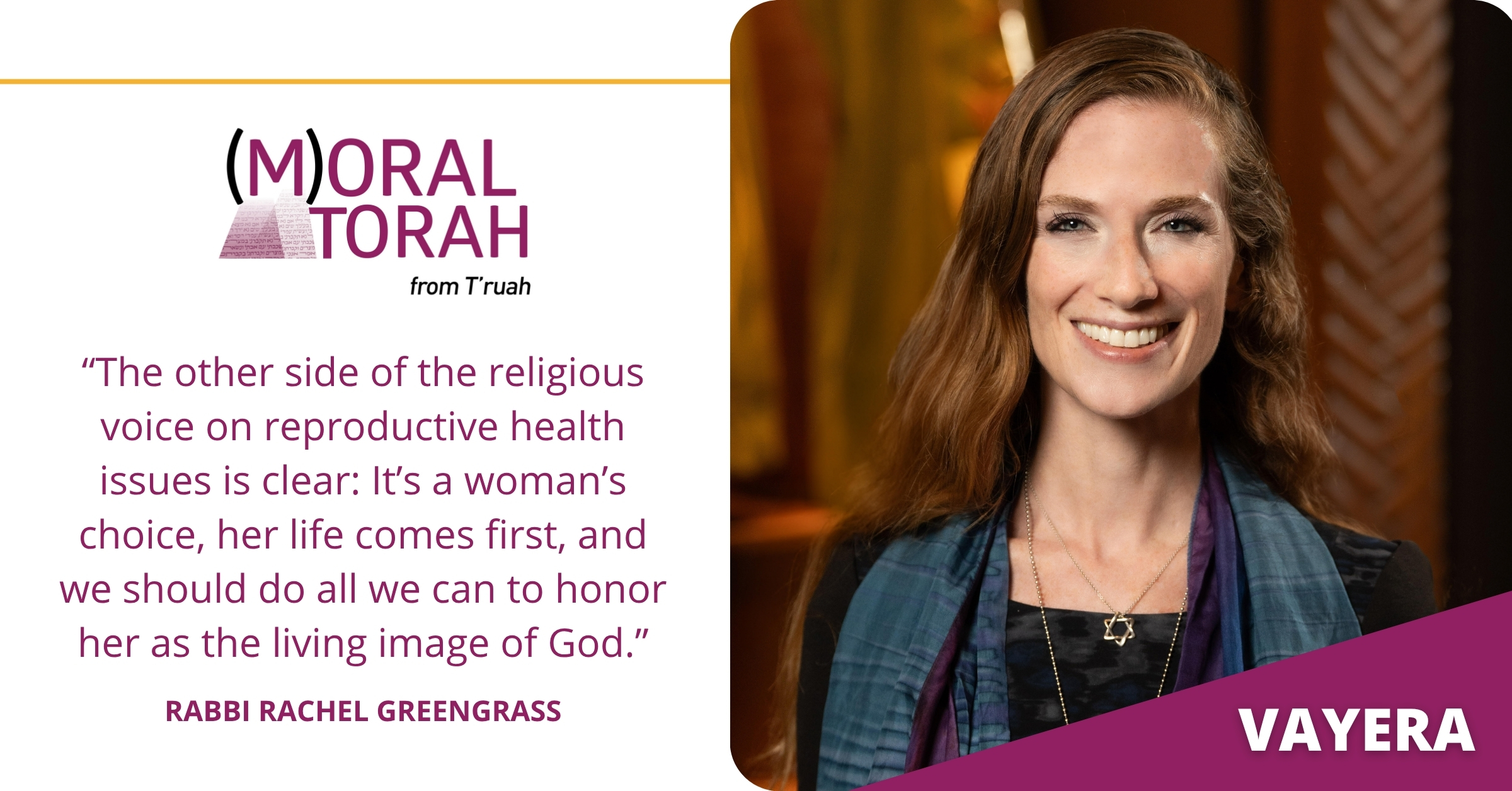 Vayera: From Sarah’s Story to Ours: Fertility, Choice, and Agency in ...