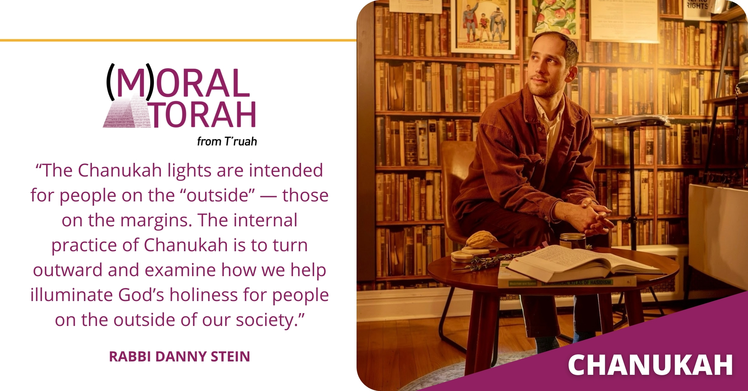 Chanukah: Spread Love and Righteousness | T'ruah