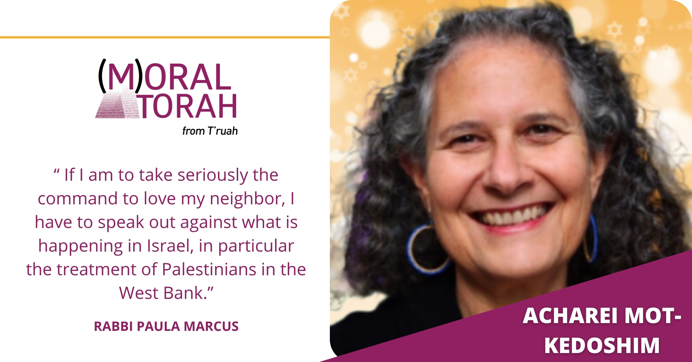 Acharei Mot-Kedoshim: Coming Close | T'ruah